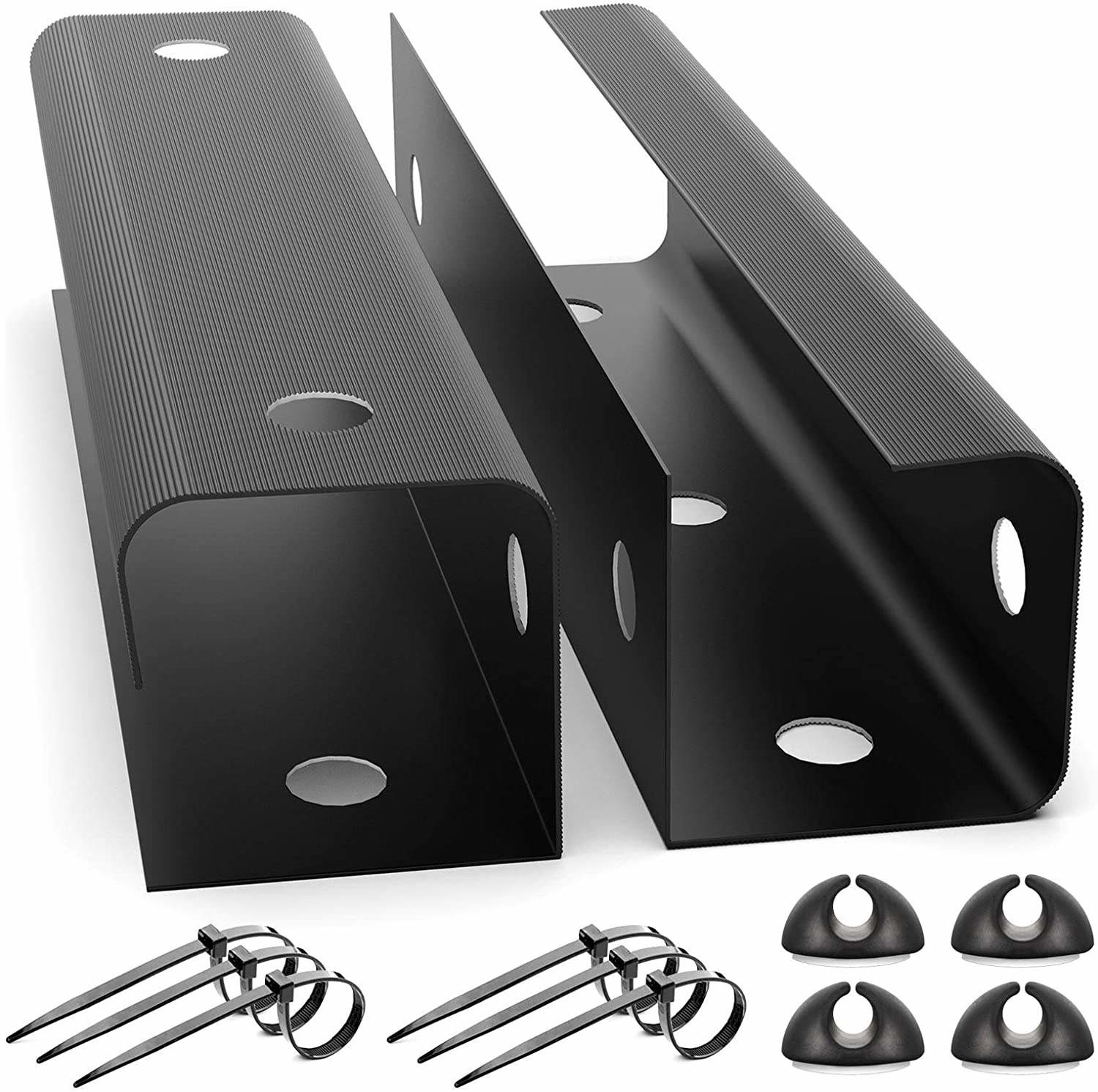 Custom Carbon Steel Powder Coating Metal Bracket Under Desk Cable ...