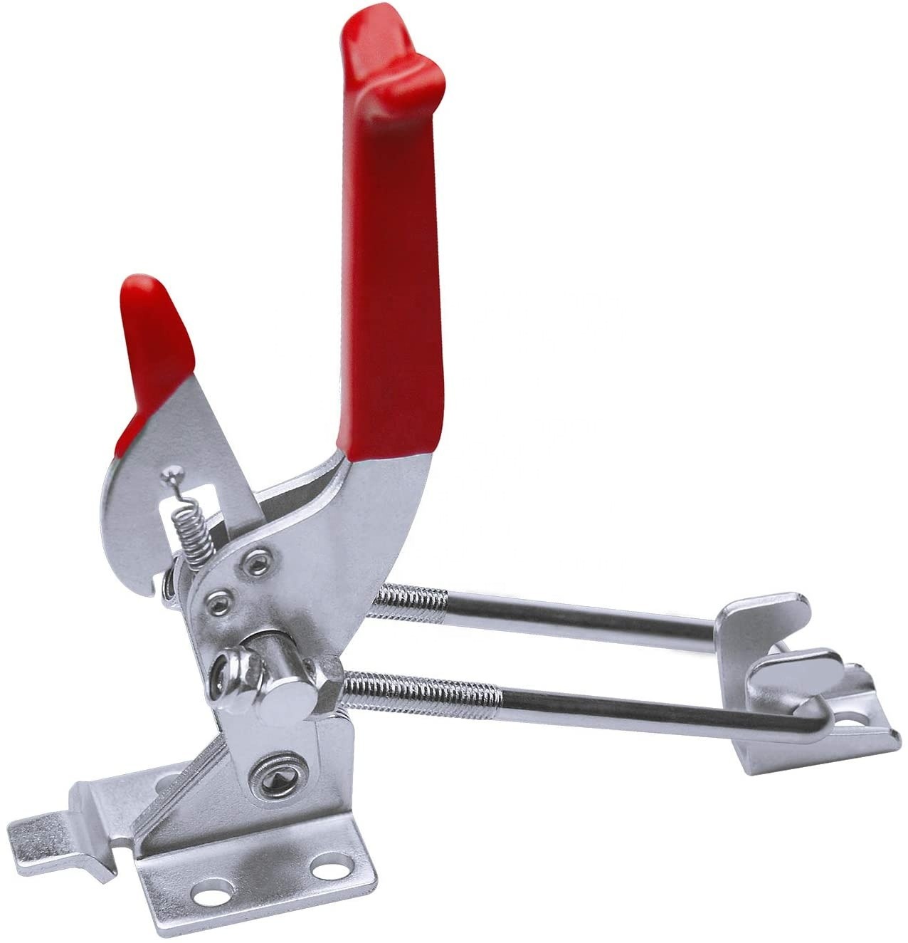 4006 Spring Toggle Clamp Latch Hasp Mild Stainless Steel For Tool Box ...