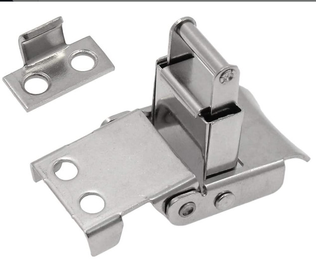 4006 Spring Toggle Clamp Latch Hasp Mild Stainless Steel For Tool Box ...