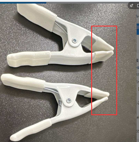 2 4 6 9 Inch Mini Small Metal Spring Clamps A Type Wedding Dress Clamp ...