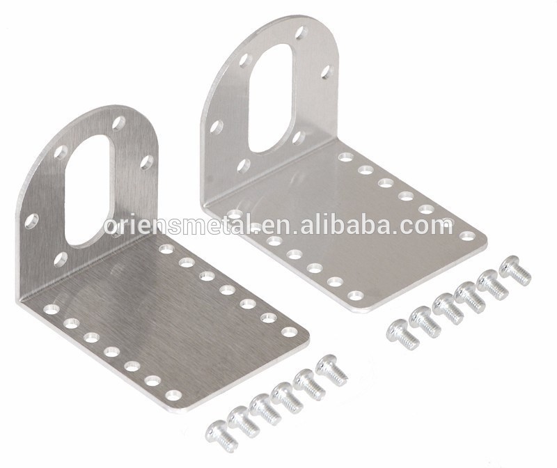 Custom Zinc Plated Carbon Steel Angle Bracket Galvanized Metal Steel ...