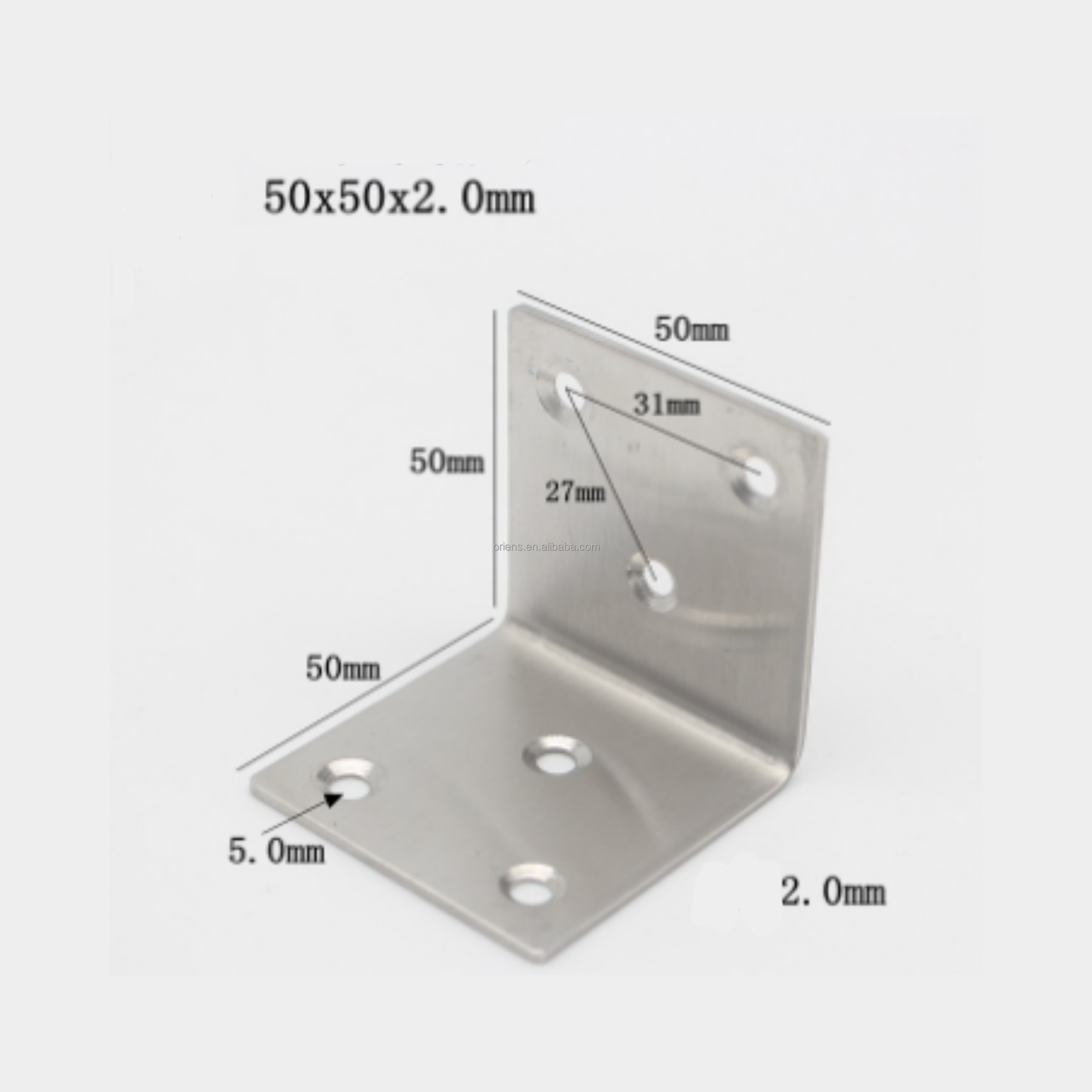 Custom Galvanized Steel Wood Connector Hardware Metal Decorative L ...